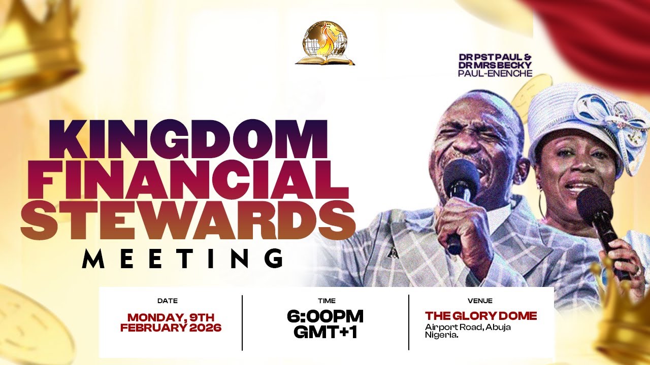 FEBRUARY 2026 KINGDOM FINANCIAL STEWARDS MEETING || 09-02-2026 - YouTube
