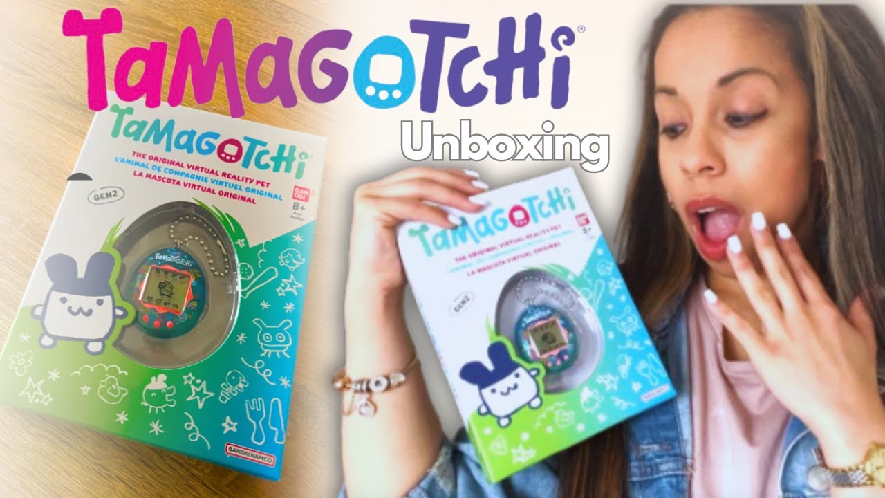 UNBOXING Tamagotchi Original Gen 2 ☆ Tama Ocean, Setup + First ...