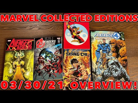 New Marvel Books 03/30/21 Overview!