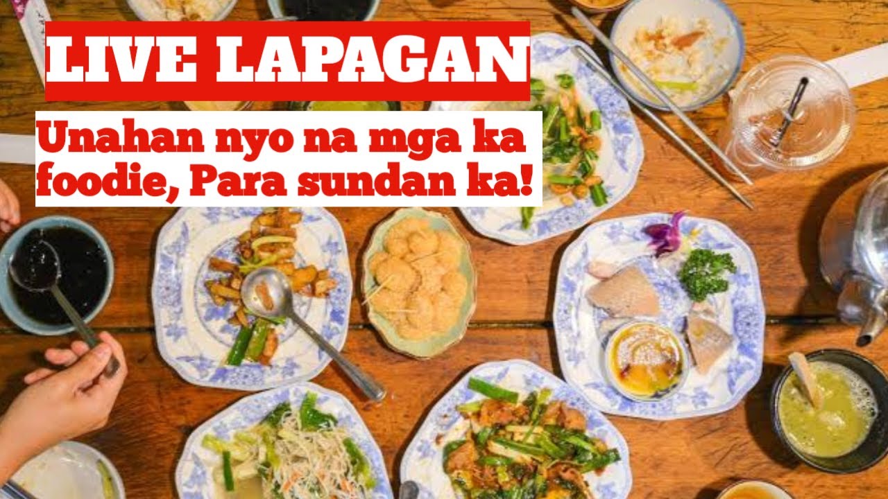Food porn live LApagan Tulongan! - YouTube