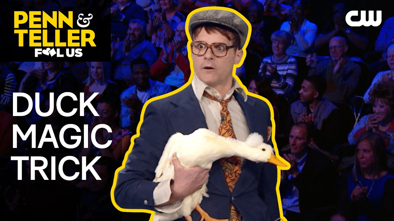 Magician Performs Duck Magic Trick | Penn & Teller: Fool Us | The CW ...