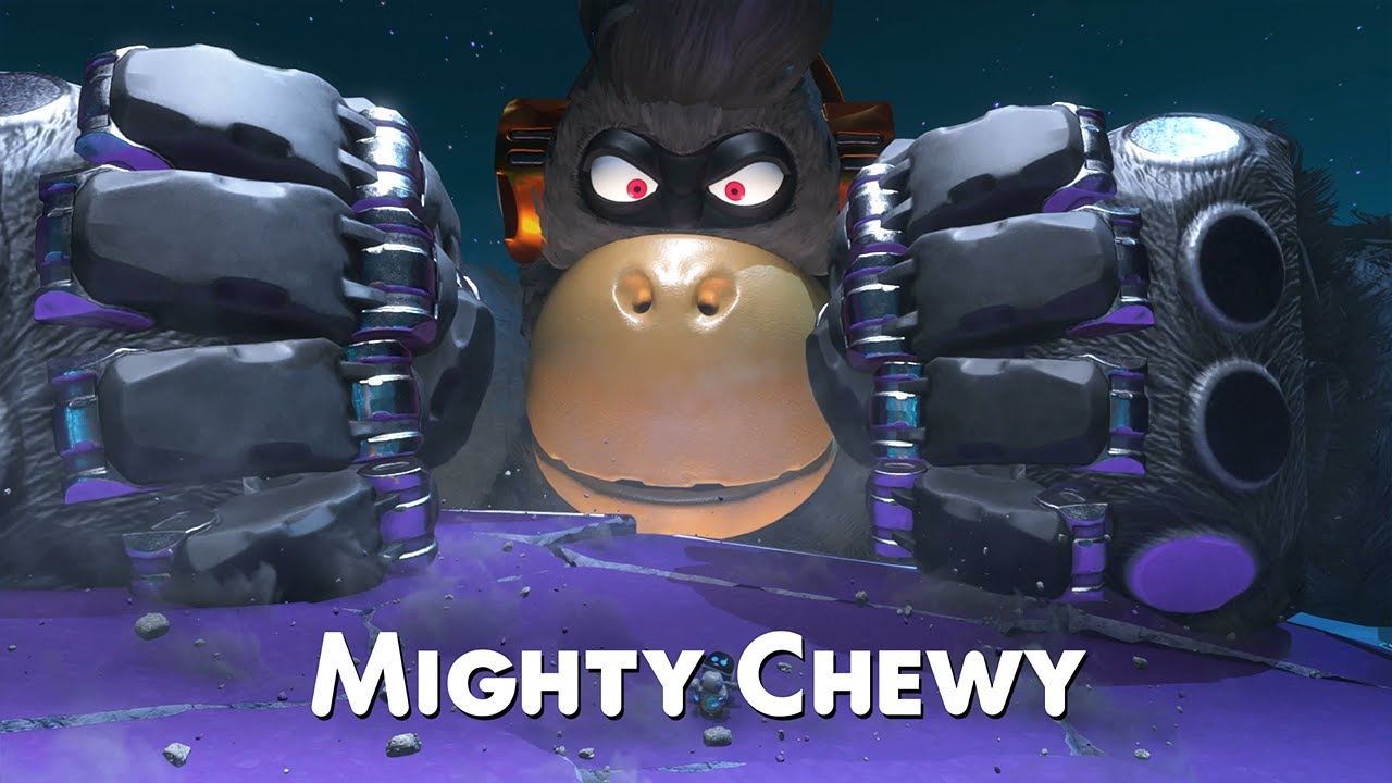 Astro Bot - Mighty Chewy Boss Fight & Bot Rescued Location! - YouTube