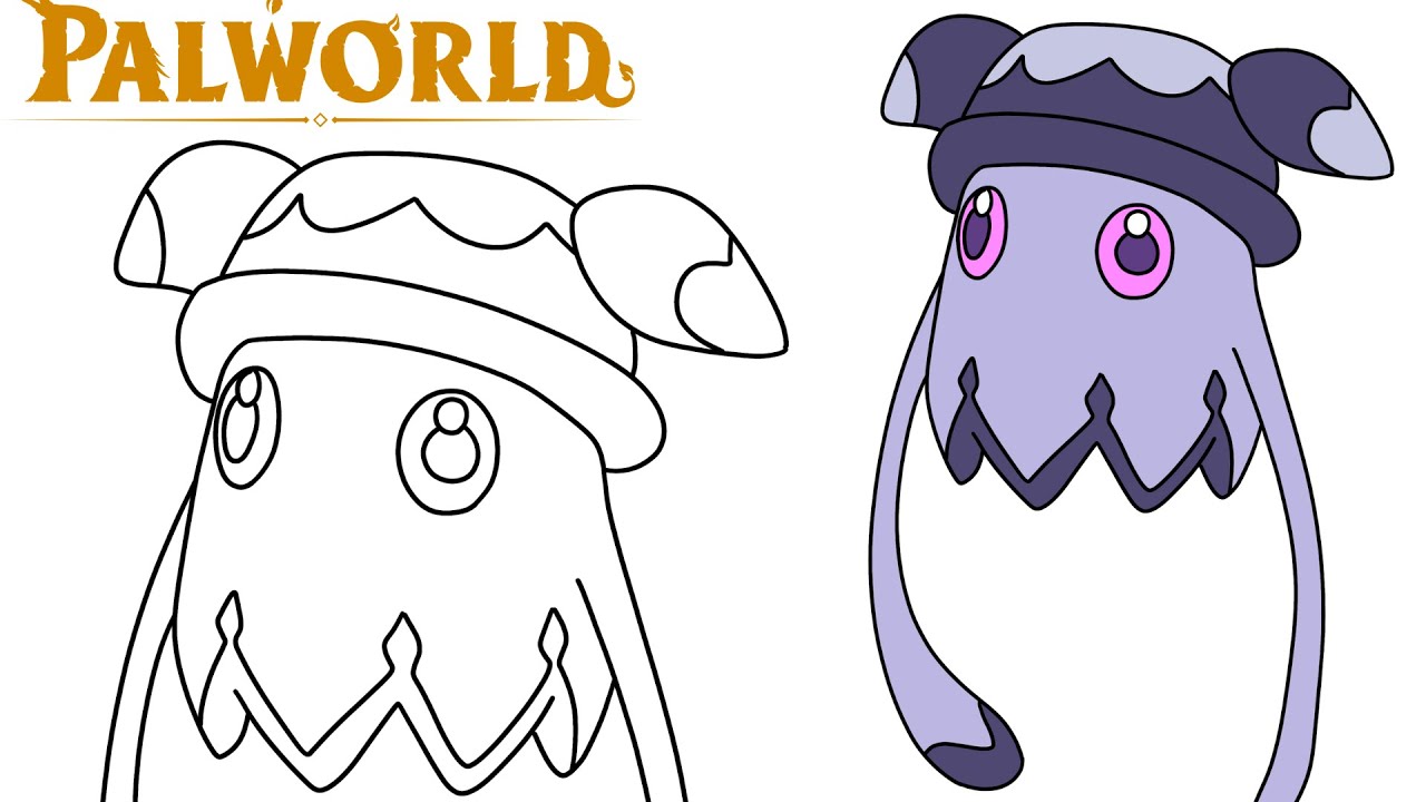 How To Draw KILLAMARI PAL From PALWORLD #023 | Palworld Drawing - YouTube