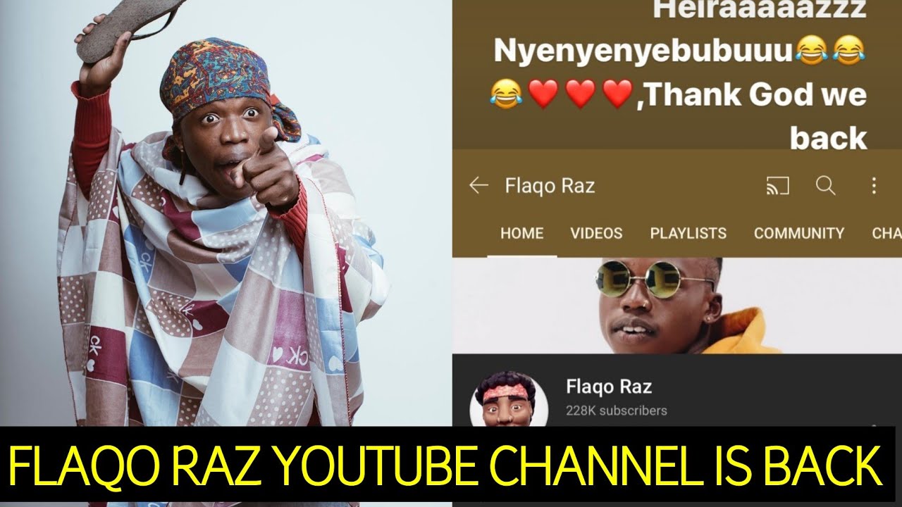 FLAQO RAZ YOUTUBE CHANNEL IS BACK, BIGGER AND BETTER - YouTube
