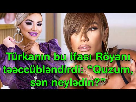 @sizxbr_Türkanın bu ifası Röyanı təəccübləndirdi: “Quzum, sən neylədin?”