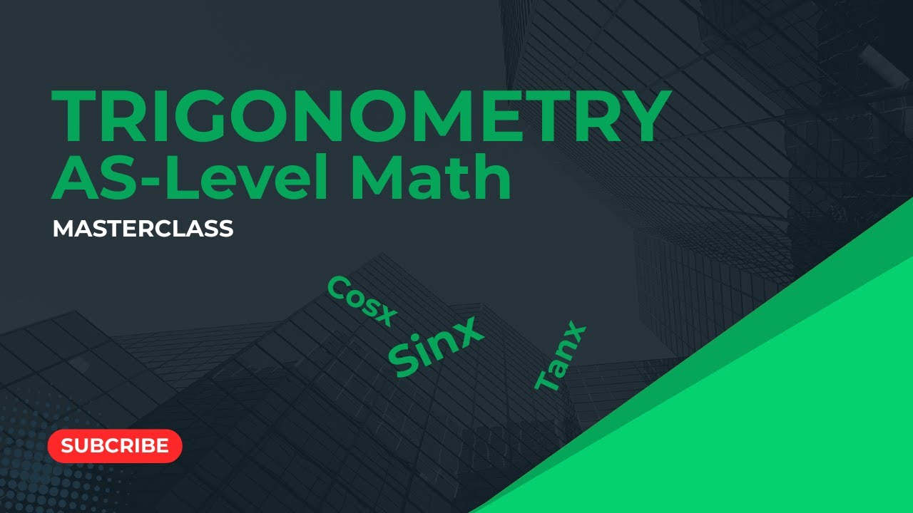 Trigonometry AS-Level Math | Pure 1 - YouTube