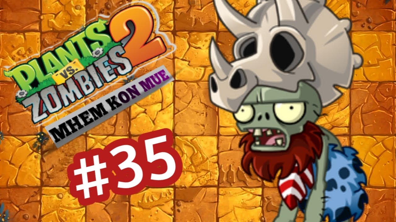 PvZ 2 50 Plant vs 12 Zombie - All Plants Max Level Vs Jurassic ...