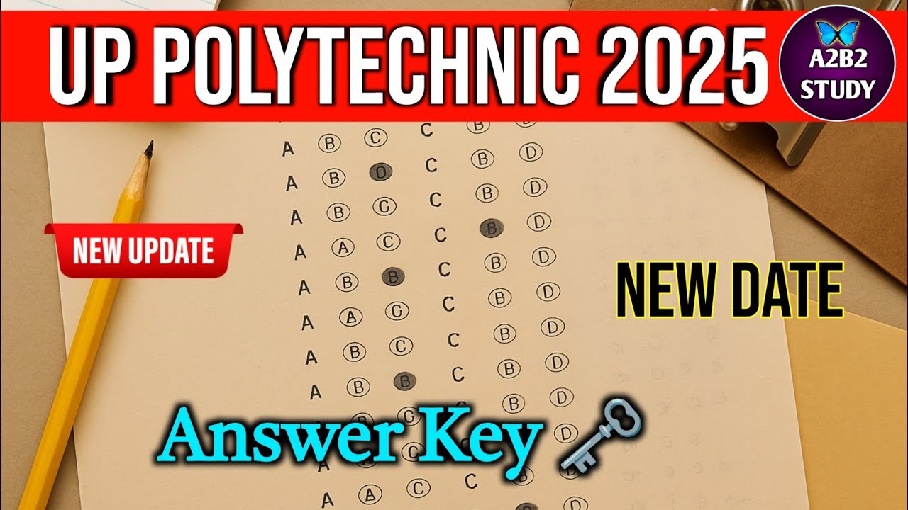 Up Polytechnic Answer Key 🔐 2025 | Jeecup Entrance Exam Result 2025 ...