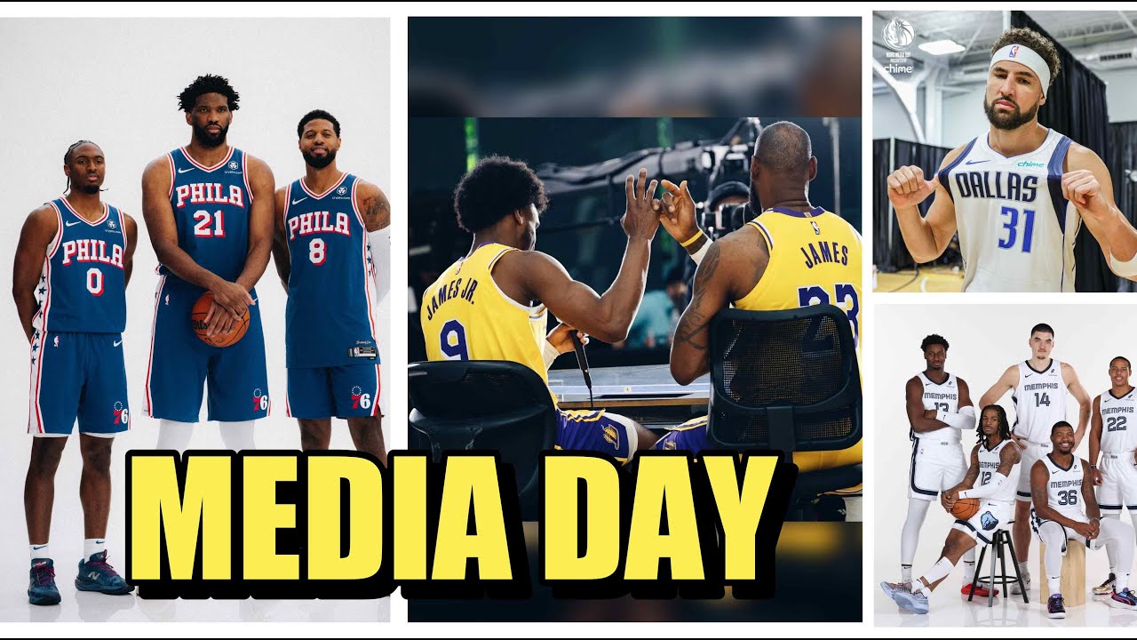 NBA БАЗАА: MEDIA DAY 2024 - YouTube