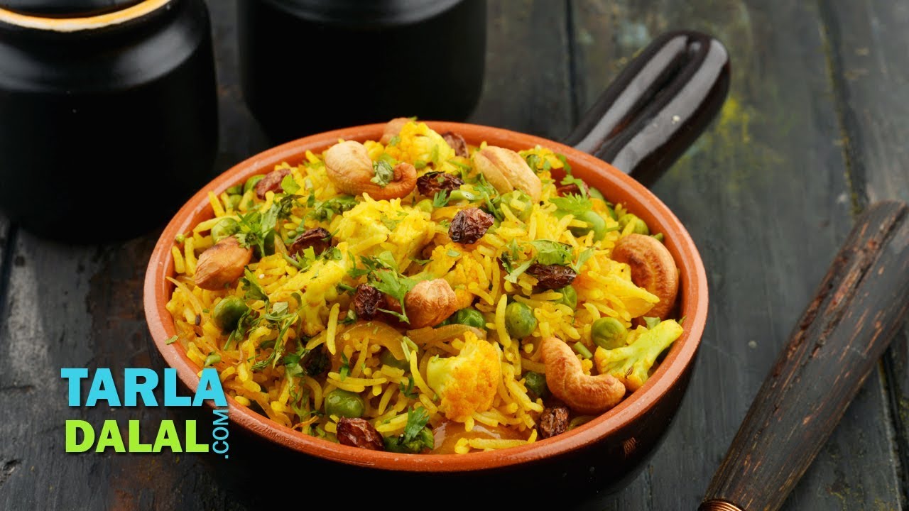 Shahi Pulao by Tarla Dalal - YouTube