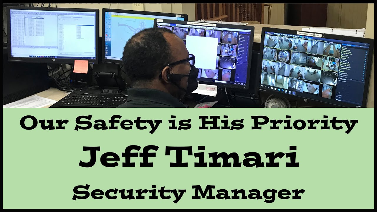 Our Safety Is His Priority Jeff Timari, Security Manager - YouTube