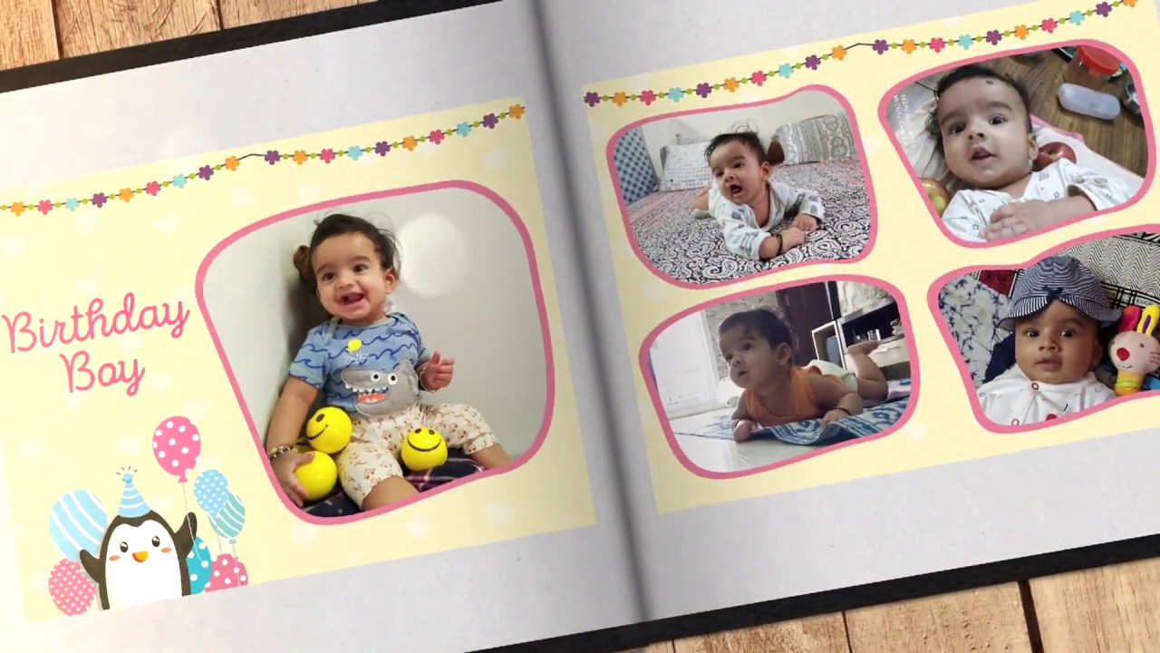 Baby Photo Albums | Baby's First Birthday Photo Books - Creative ...