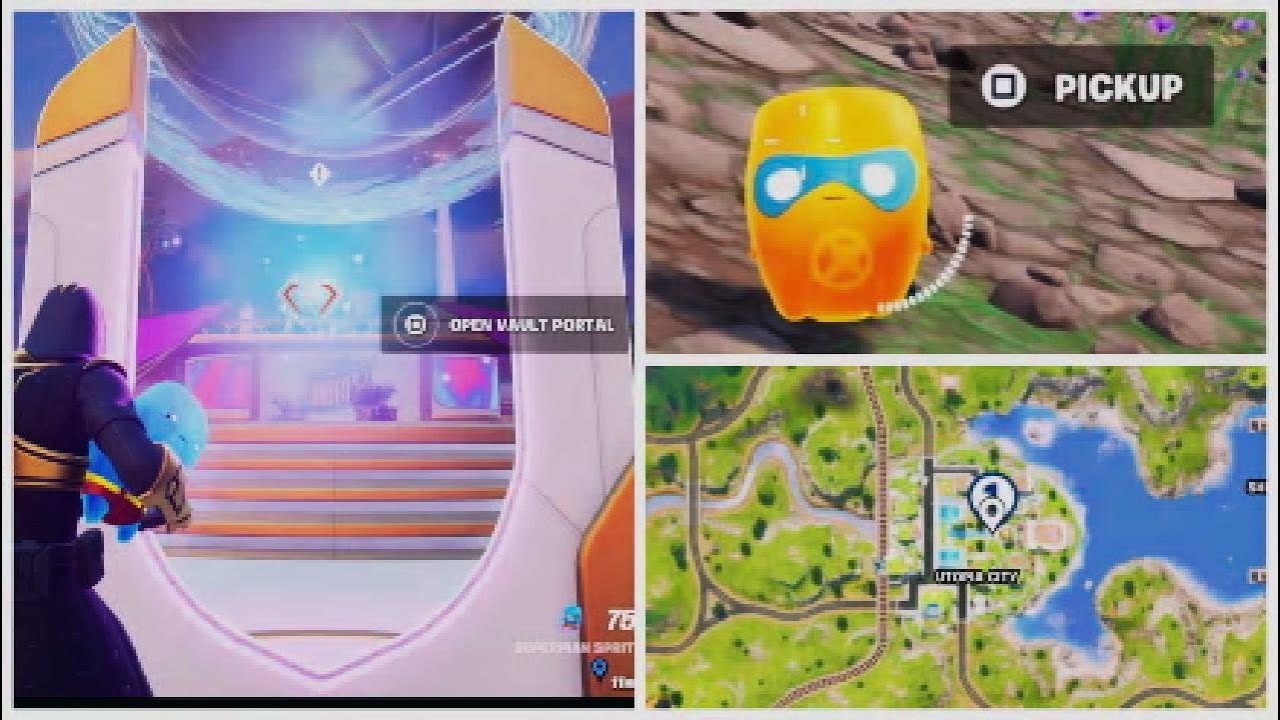Easily Bring a Sprite to the Fountain Gate at Utopia City to Open the ...