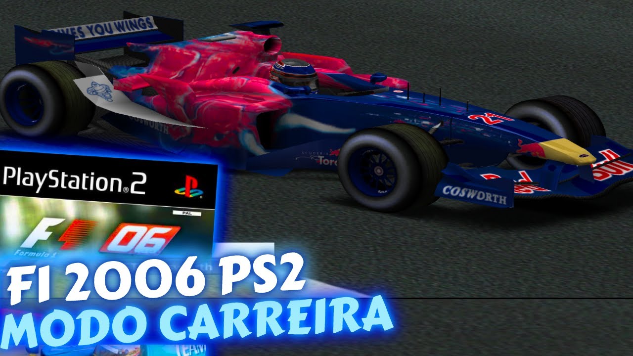 F1 2006 MODO CARREIRA PS2 - YouTube