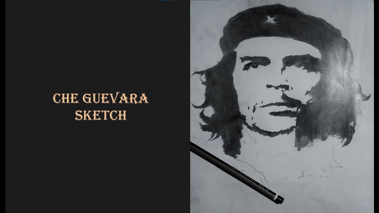 Pencil Sketch [Che Guevara] - YouTube