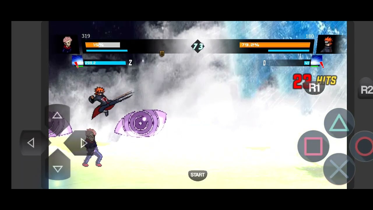 Sukuna vs. Pain | Clash of Curses and Almighty Push in Jump Force Mugen ...