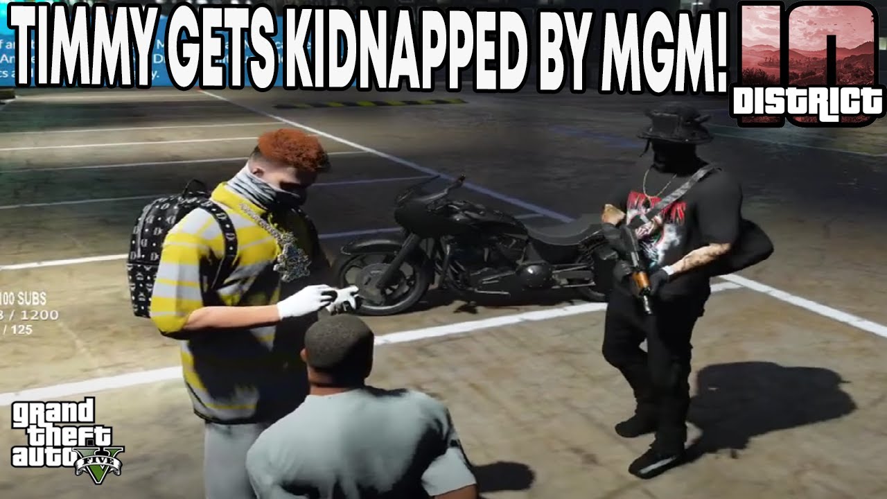 TIMMY GETS KIDNAPPED BY MGM FOR STEALING A KATANA! GTA 5 RP * DISTRICT ...