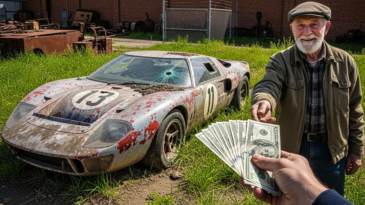 We Found 1968 Ford GT40 Gulf Mirage Race Car,… Then Restored It || ASMR ...