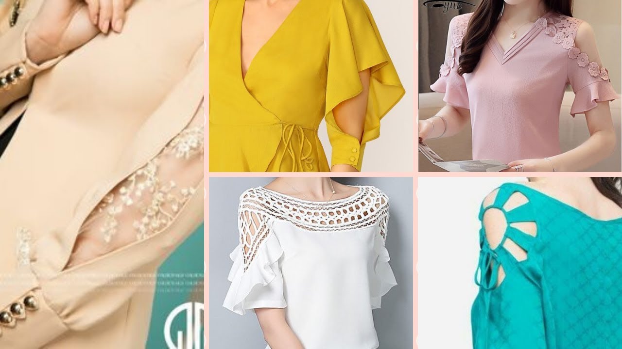 Stylish And Creative Sleeves Designs For Summer/Suit Ke Baju Designs ...