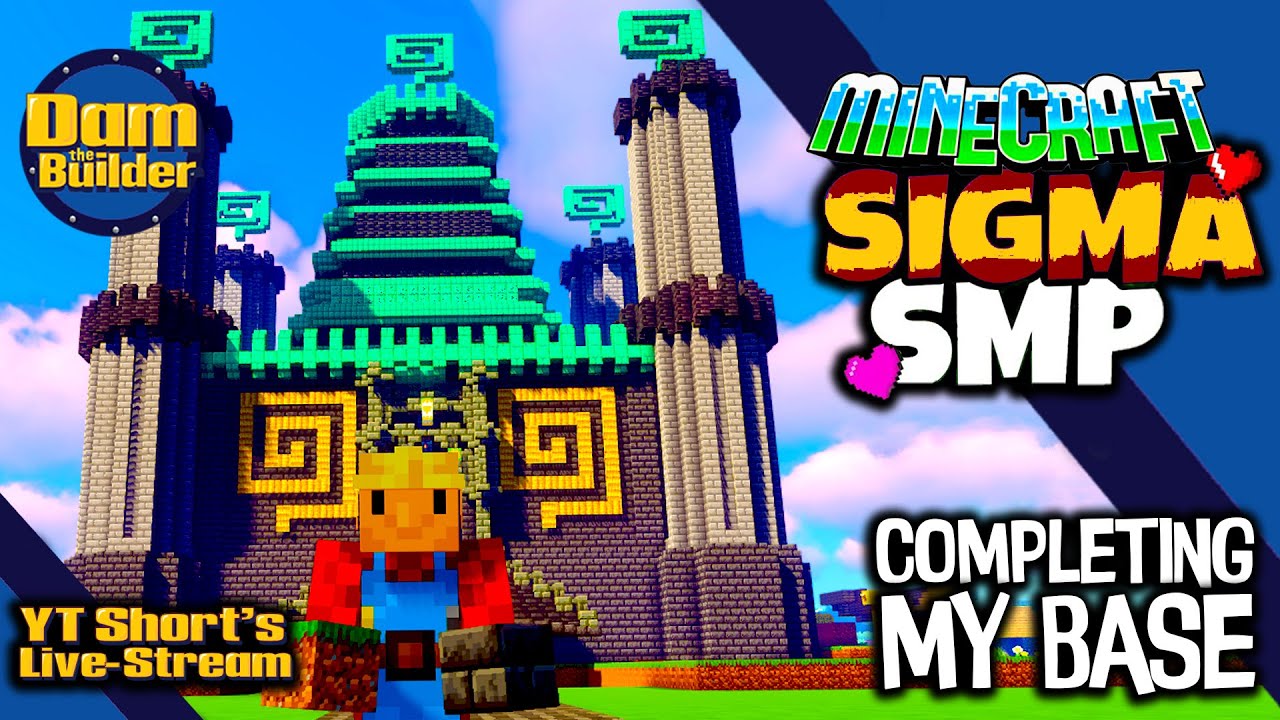 SIGMA SMP PUBLIC SMP FOR JAVA AND PE | #live #minecraft #damthebuilder - YouTube