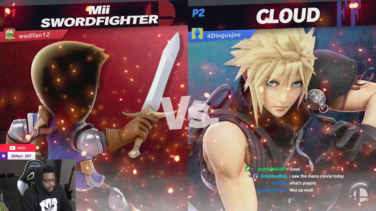 enhancedPV (Cloud) vs Wadi (Mii Swordfighter) | 05 Apr '23 - YouTube