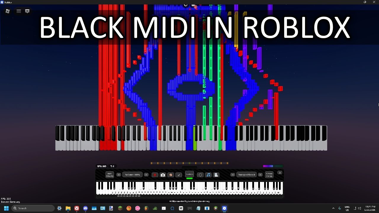 [Black MIDI] Ouranos by HDSQ & The Romanticist - Roblox Piano Haven ...