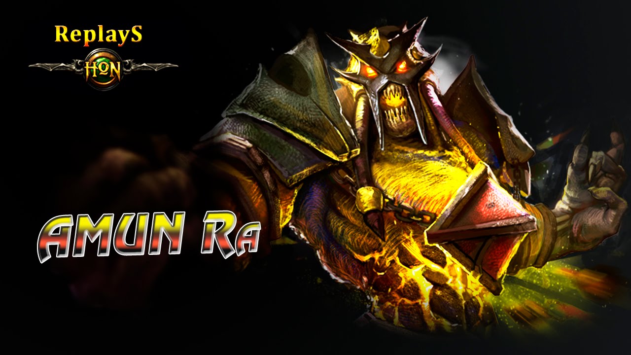 Heroes of Newerth - Amun-Ra- VOR777AYE 1738 MMR CIS (hon russian) - YouTube