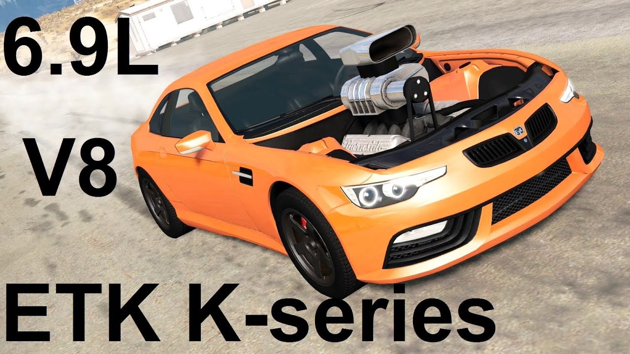Supercharged Big-Block In A Modern Sports Car! BeamNG. Drive - YouTube