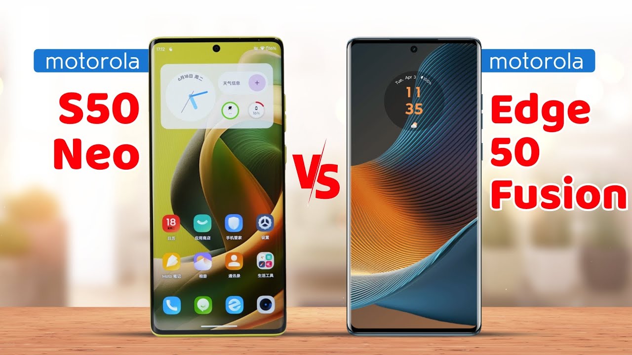 Motorola S50 Neo vs Motorola Edge 50 Fusion Specification Comparison ...