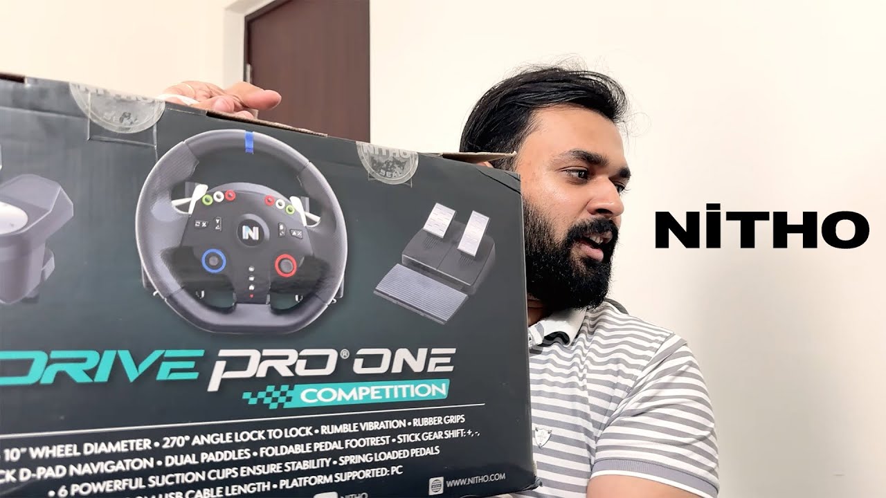 Nitho Drive Pro One Competition Racing Wheel 🕹️ | Unboxing, Setup ...