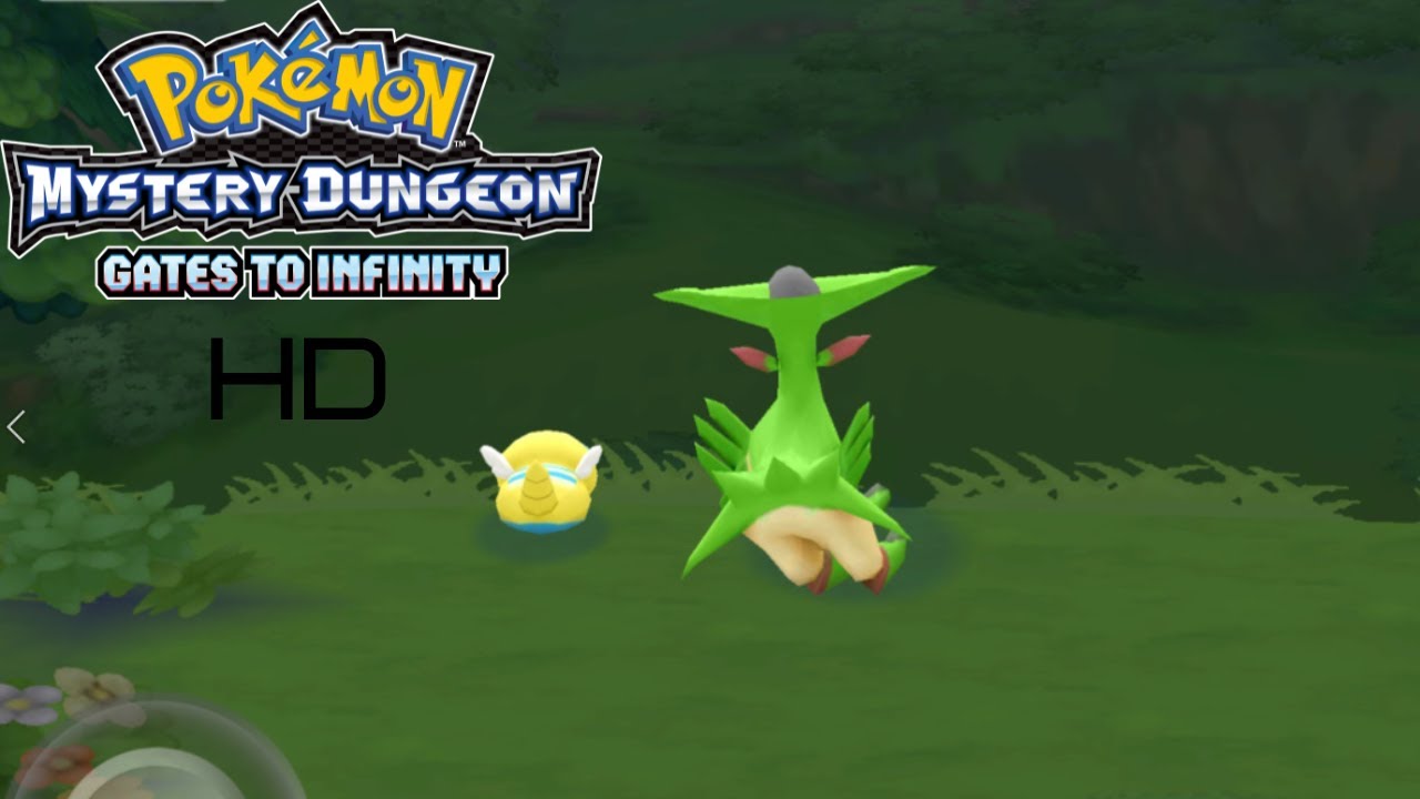 Pmd gates to infinity HD gameplay part 16 virizion apologizes to ...