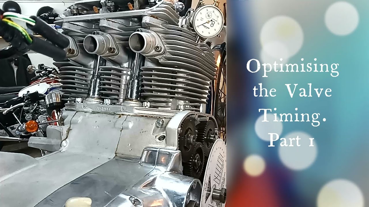 Triumph Trident T160 Rebuild. Part 63: Optimising the Valve Timing 1 ...