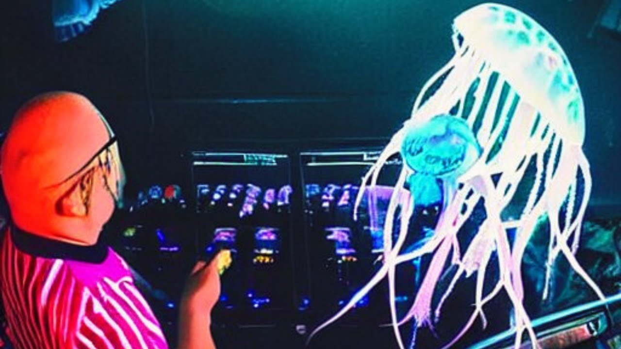 Jellyfish Club Edition - Dubstep Jellyfish Animal Music Video - YouTube