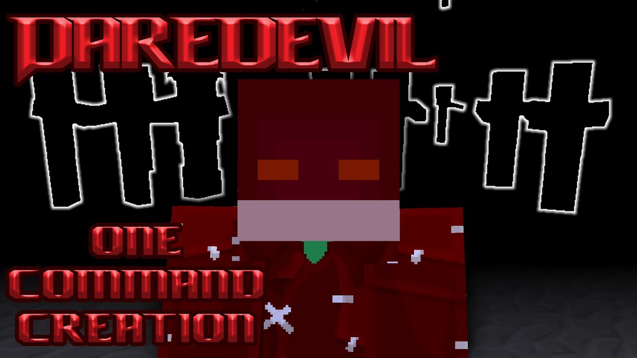 THE DAREDEVIL | 1.9 One Command Block Creation: Minecraft - YouTube