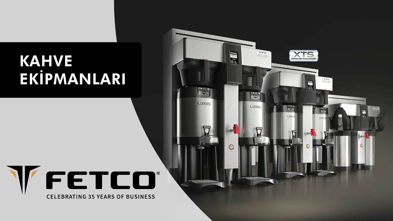 Fetco - Filtre Kahve Makinesi Tanıtım - YouTube