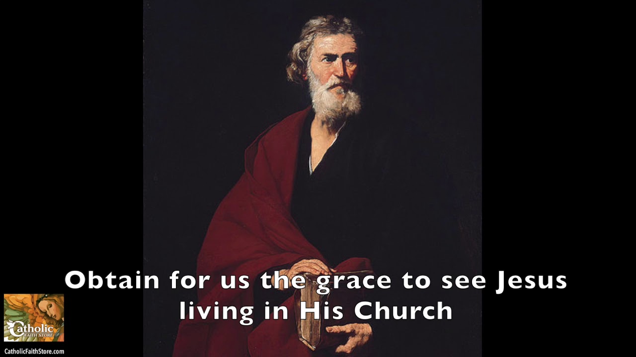 Prayer to Saint Matthew - YouTube