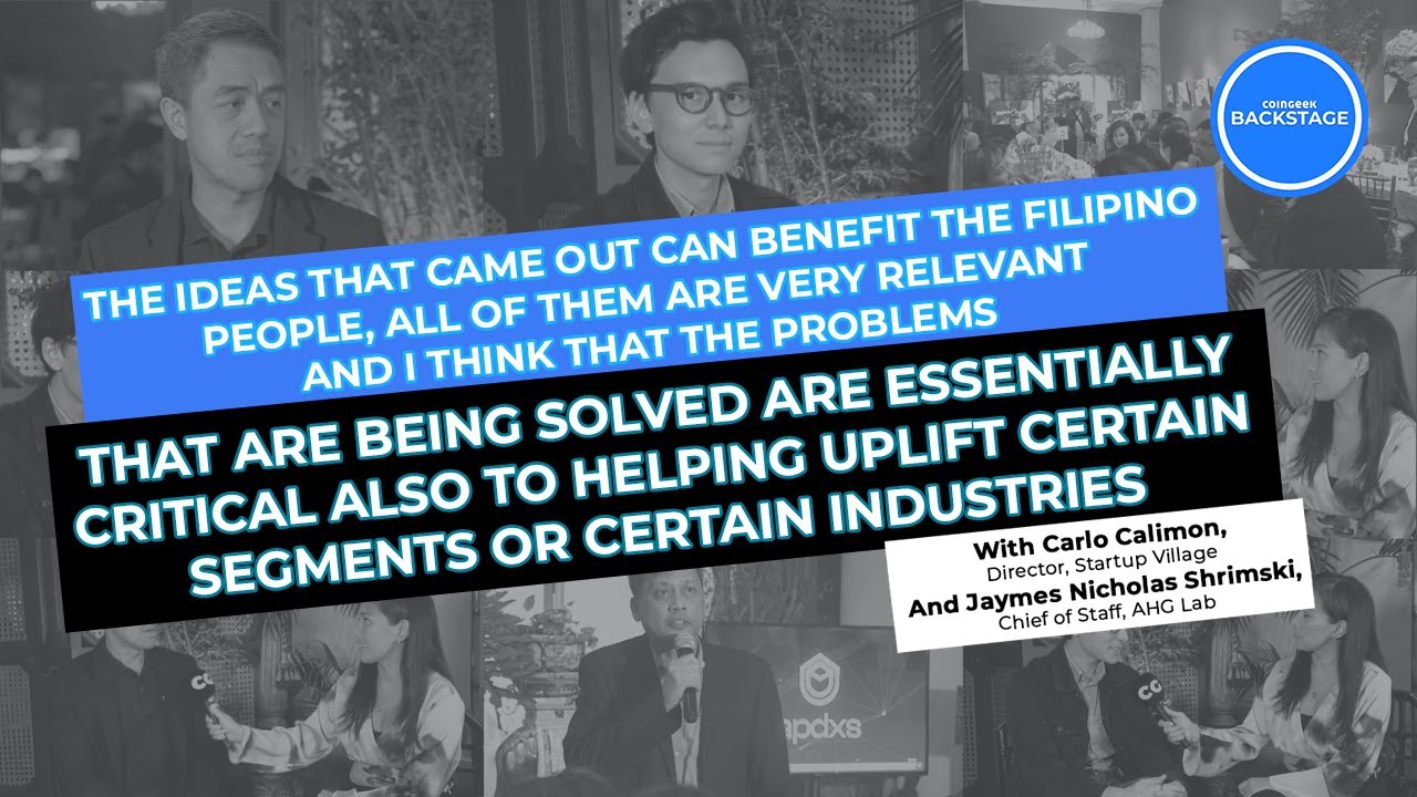 Is it the time to use blockchain tech? | Carlo Calimon, Jaymes Nicholas ...