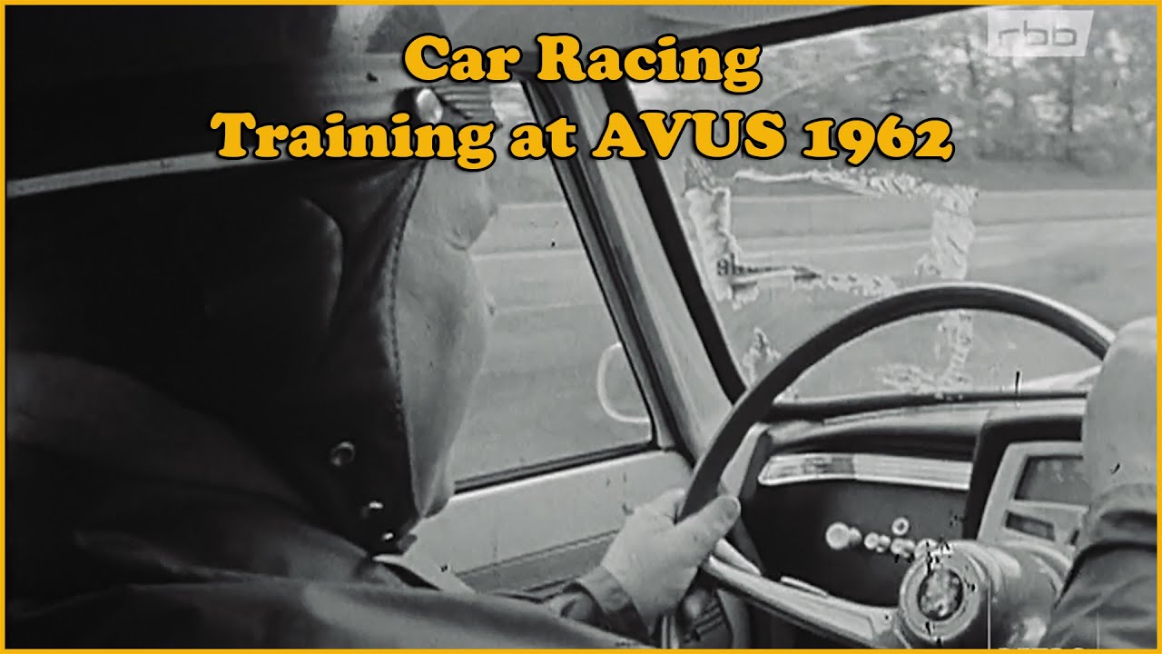Car Racing - Training at AVUS 1962 (German - Use CC/Auto Translation ...