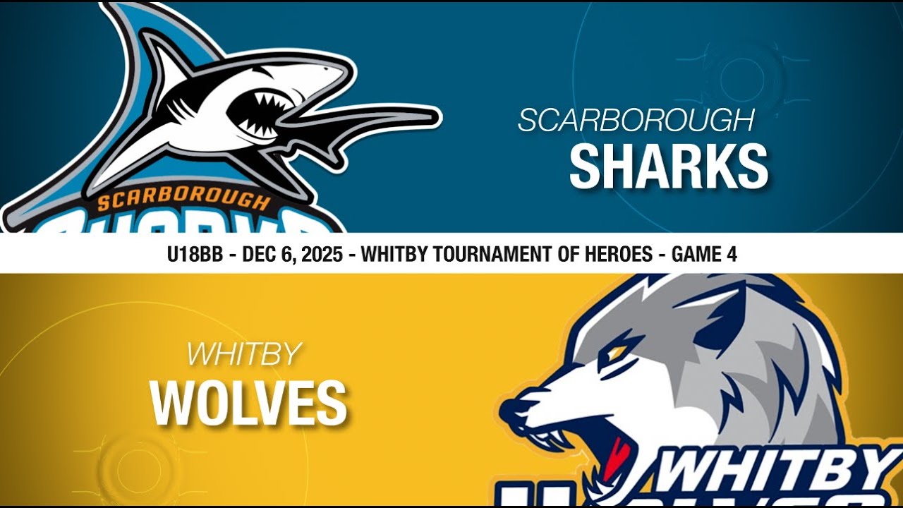 20251206 - U18BB - Scarborough Sharks vs Whitby Wolves - TOH4 - YouTube