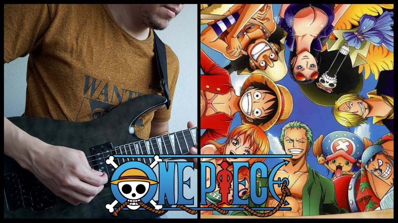 - Opening 12 One Piece - Kaze wo Sagashite - Guitar COVER - YouTube
