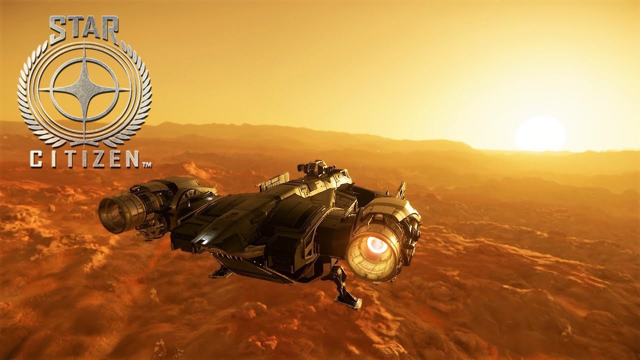 Star Citizen Alpha 3.3.5: Touring the moons of Hurston! - YouTube