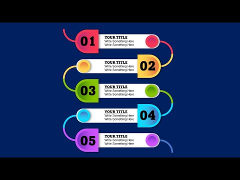 Animated 05-Step Infographic Design | PowerPoint Animation - YouTube