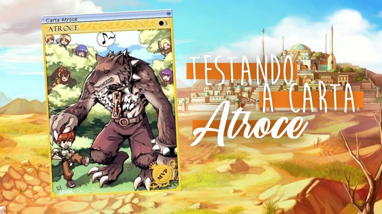 [Ragnarok] Testando Card Atroce @bRO Thor - YouTube