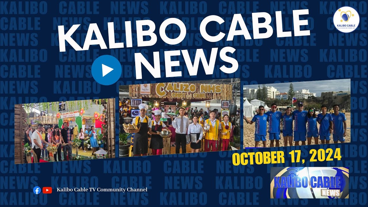 KALIBO CABLE NEWS | OCTOBER 17, 2024 - YouTube