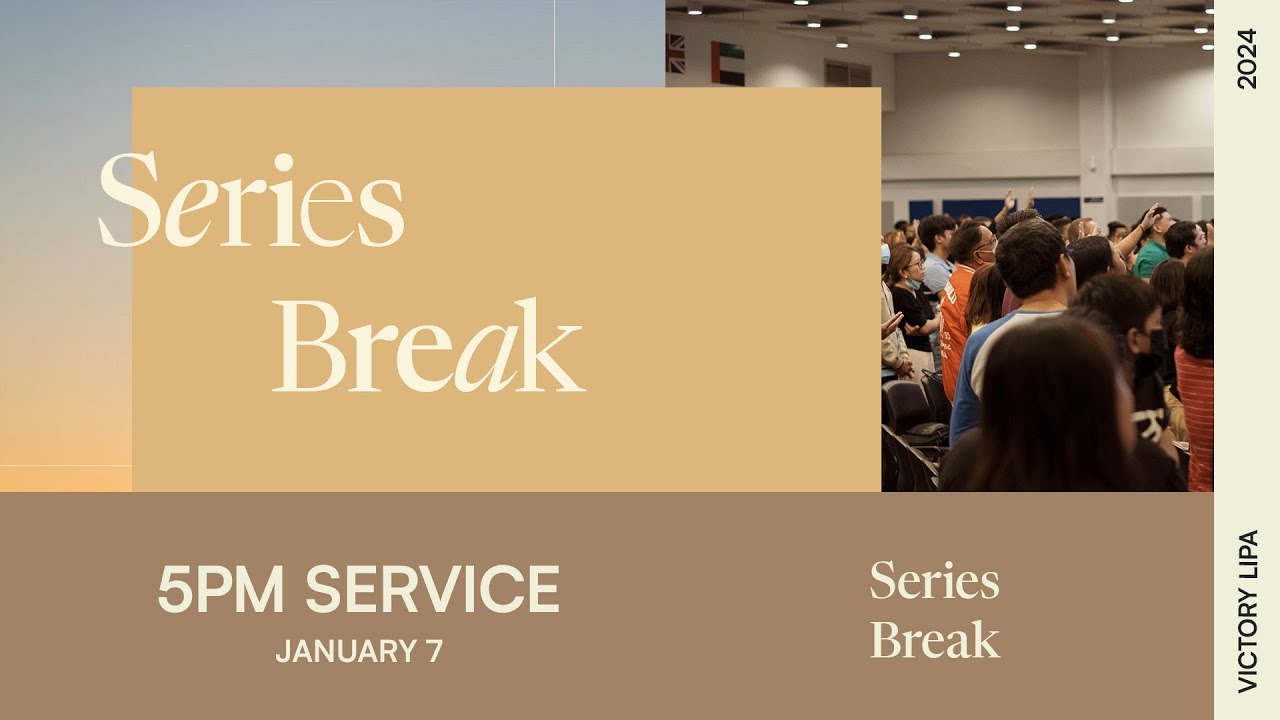 Series Break : January 7 | 5PM Online Worship Service - YouTube