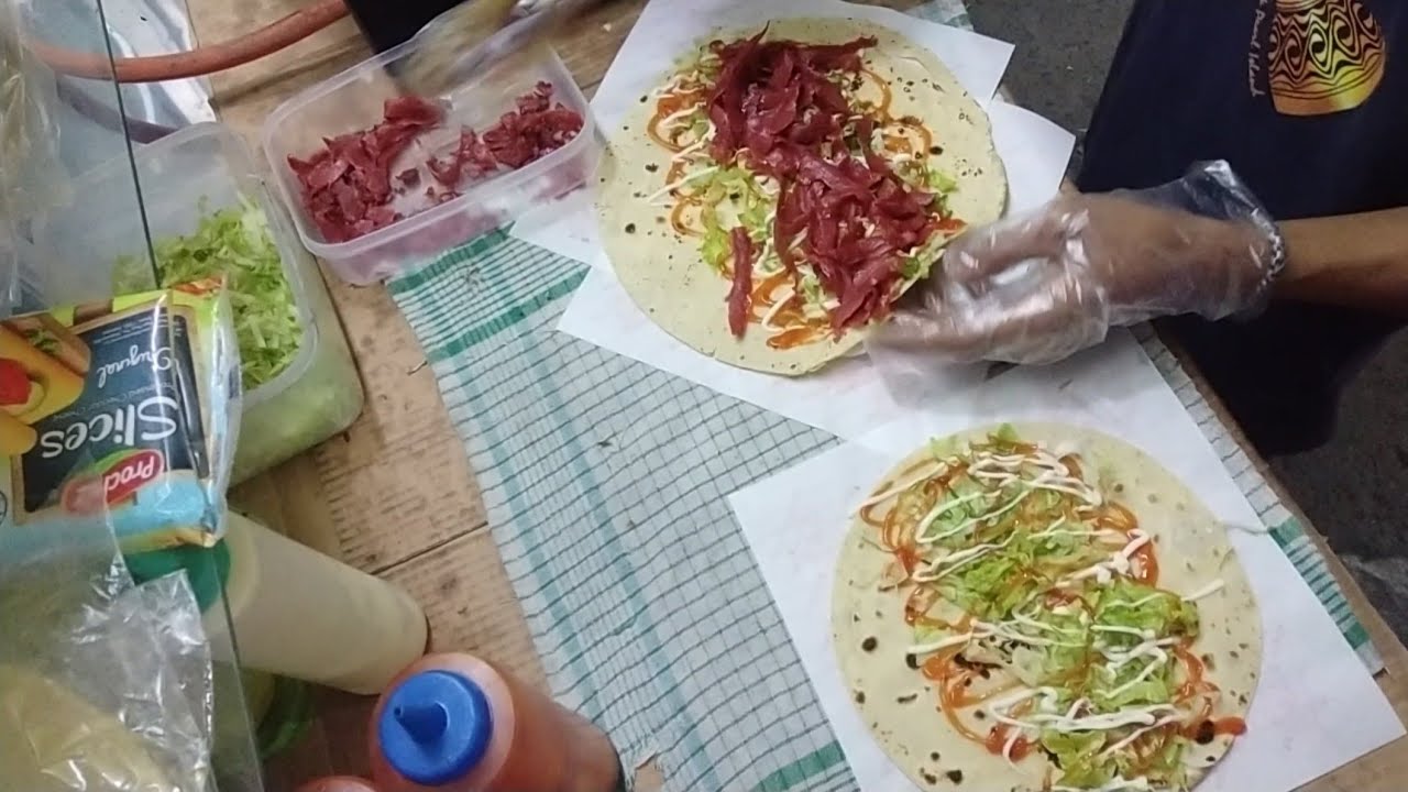 Cara Membuat Kebab Besar Dan Kebab XL Sekaligus Bang aji Arabian ...