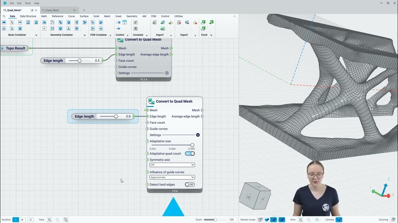 08 - Topology Reconstruction (Part 1) - Quad Remeshing Process - YouTube