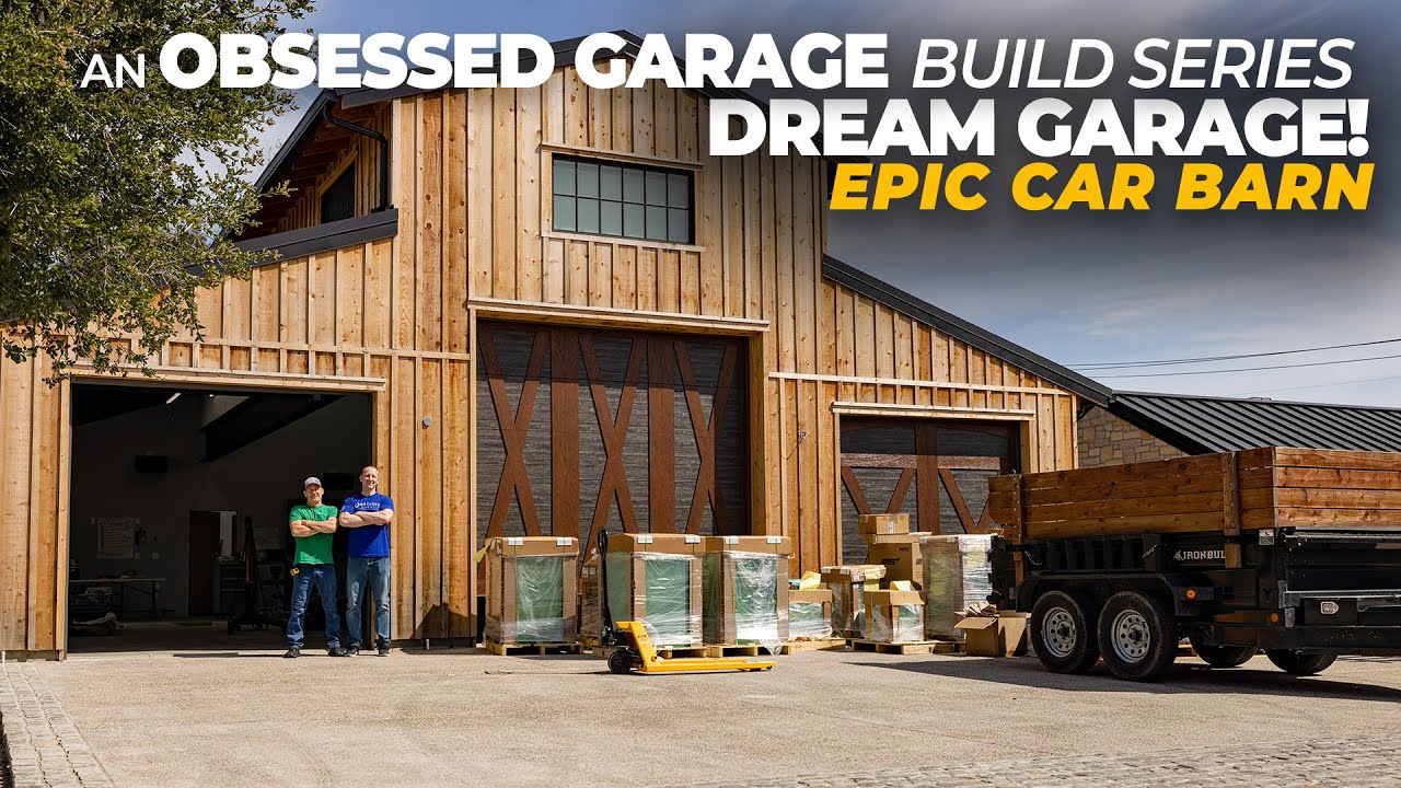EPIC Car Barn Build Series | A DREAM Custom Garage - E1: Introduction ...