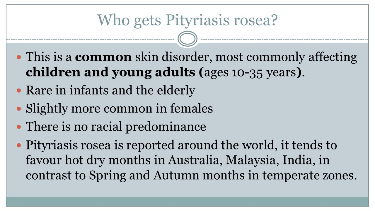 What causes Pityriasis rosea? - YouTube