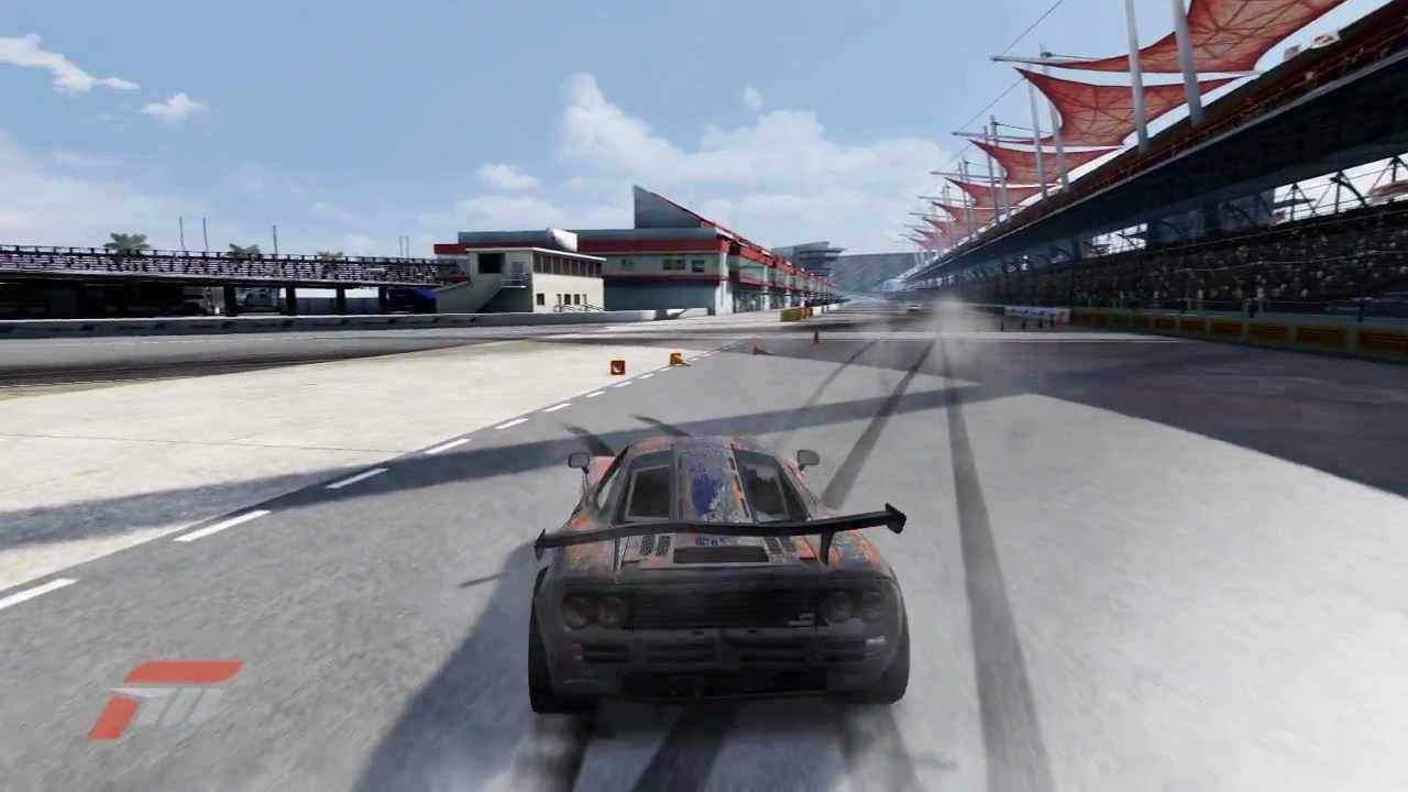 Forza Motorsport 4 - Choque brutal en Sunset Peninsula Raceway - YouTube